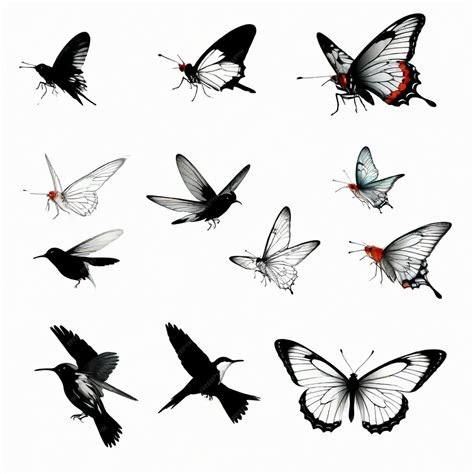 trace vector set white background isolated a high premium ai