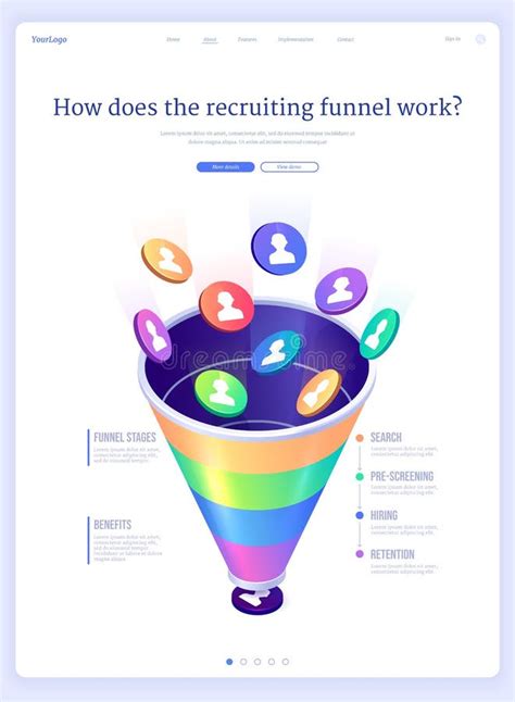 Recruitment Stages Stock Illustrations 94 Recruitment Stages Stock