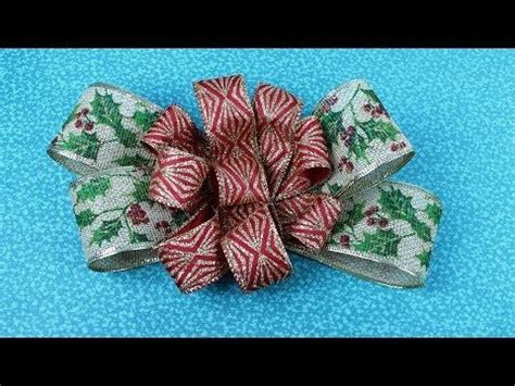 MANUALIDADES MOÑOS PARA EL PINO DE NAVIDAD FACIL COMO HACER MOÑO CON