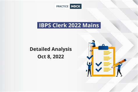 IBPS Clerk 2022 Mains Analysis Oct 8 All Shifts Practicemock