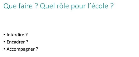 Déploiement du plan numérique dans les collèges lycées retour d