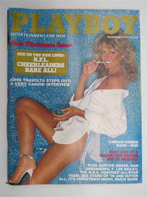Playboy Magazine December 1978 Farrah Fawcett 1978 Magazine