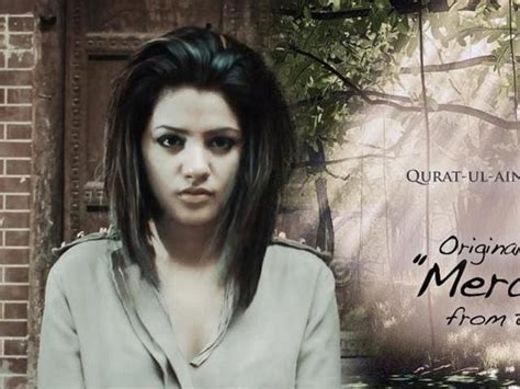 Would Love To Work With Salim Suleiman Pak Singer Qurat Ul Ain Balouch
