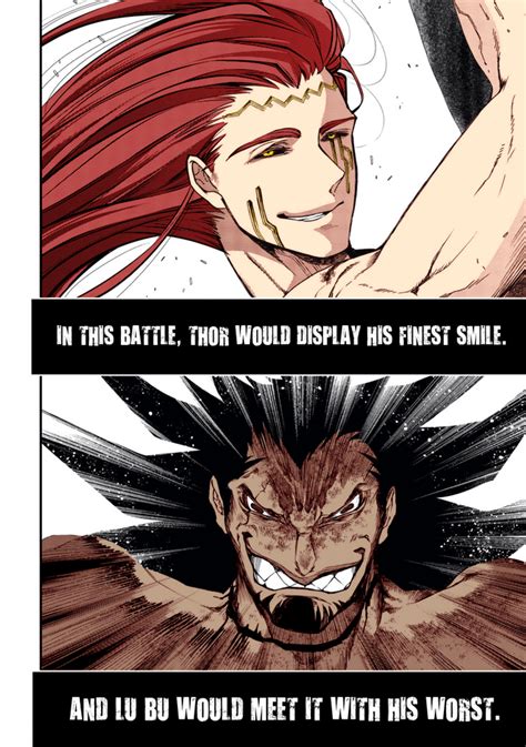Thor Vs Lu Bu From Shuumatsu No Valkyrie Colorized By Me Rcolored