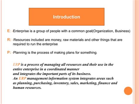 Erp By Abhishek Ppt