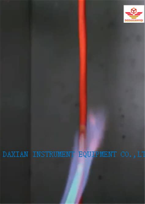 Single Insulated Cable Fire Testing Equipment With Standard Packaging