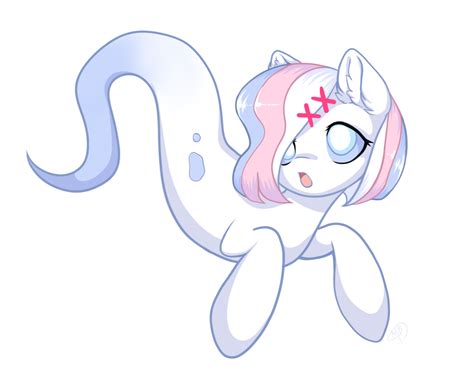 120370 Safe Artist Megabait Oc Oc Ghost Pone Equine Fictional