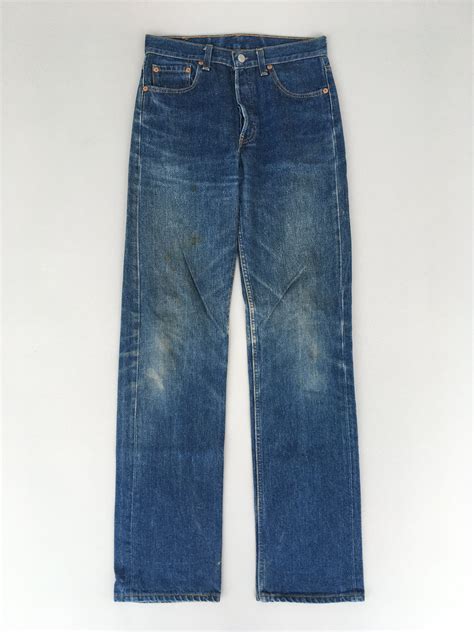 Vintage Size 28 Vintage 1990s Levis 501 Indigo Blue Faded Jeans Grailed