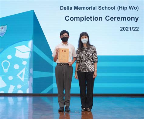 Delia Memorial School Hip Wo Completion Ceremony 202122