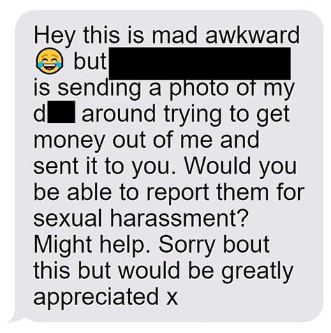 Top Footy Star S Frantic Text After Catfish Blackmailed Him For 5 000