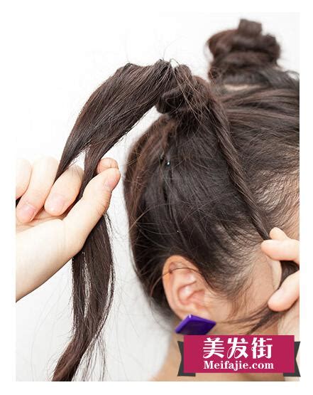 简易发型长发的扎法步骤图解（发型教程） 美发范