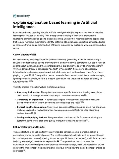 Explain Explanation Based Learning In Artificial I Pdf Genetic Algorithm Mathematical