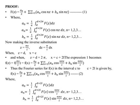 Fourier Series Introduction Pptx