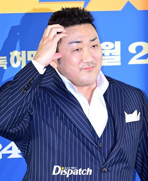 [현장포토] 하트를 보낸다…마동석 로맨틱 새신랑 디스패치 뉴스는 팩트다