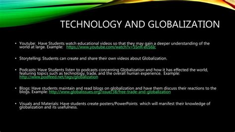 Globalization Powerpoint Ppt