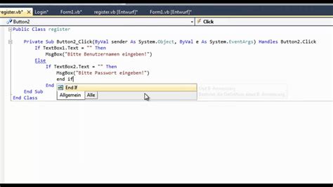 Visual Basic Login Form Tutorial Template Youtube