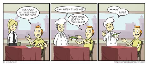 Amazingsuperpowers Webcomic At The Speed Of Light The Chef