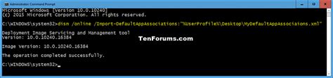 Export And Import Default App Associations For New Users In Windows Tutorials