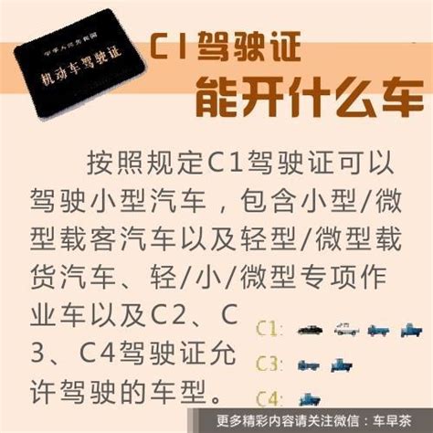 C1駕照拿了這麼久 你知道能開哪些車嗎？ 每日頭條