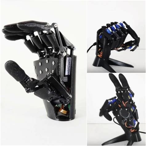 Youbionic Hand D Printed Arduino Robotic Hand Robotic Gizmos