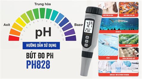 Hướng Dẫn Sử Dụng Bút Đo pH PH828 Làm thế nào để đo chính xác YouTube