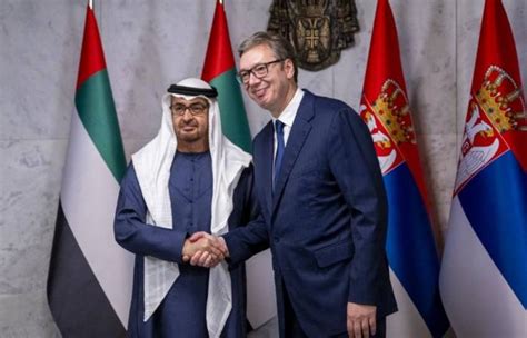 محمد بن زايد اتفاقية الشراكة بين الإمارات وصربيا تجسد مرحلة جديدة من
