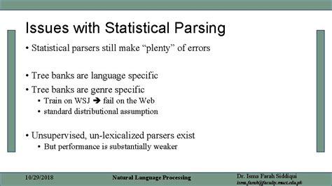 Natural Language Processing Basic Nlp Problems Tagging Parsing