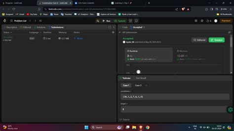 How I Solved Combination Sum Ii On Leetcode Rajesh Kanna Posted On The Topic Linkedin