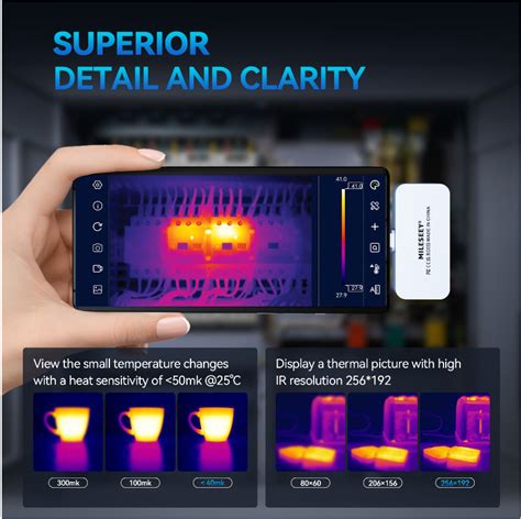Transform Your Android Phone into a Thermal Camera with Mileseey TR256i ...