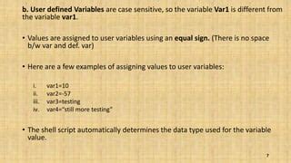 Shell Scripting Basic PART 1 PPT