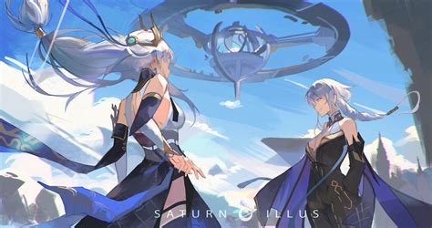 Gengchen Aether Gazer Danbooru