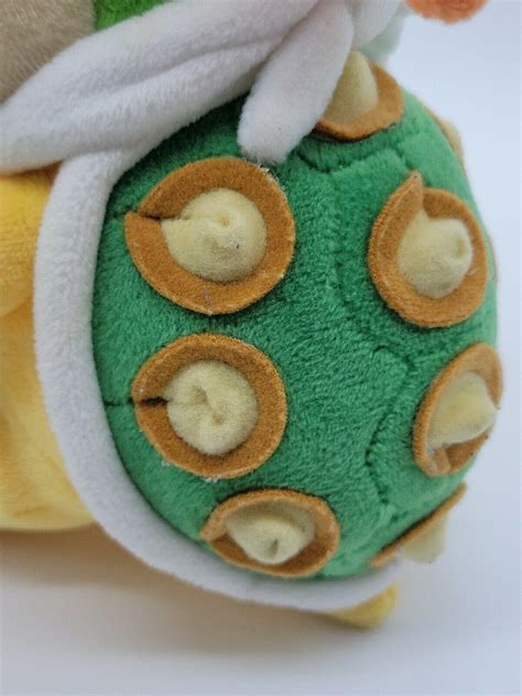 Sanei Super Mario Bowser Jr Plush Nintendo Toy Doll Japan 2011 Used