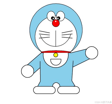 python turtle召唤童年：《哆啦a梦的奇妙世界》 turtle 代码动漫 csdn博客