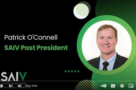 Industry Leader Patrick Oconnell Saiv