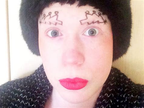 Why These Patients Are Decorating Their Eyebrows For Holidays Abc News