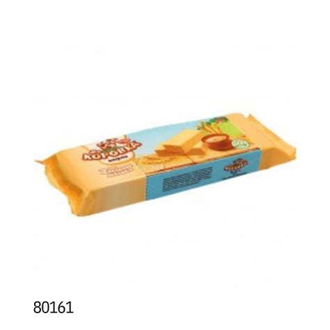 Вафли с 75 кремовой начинкой со вкусом топленого молока Mixmarkt Bar