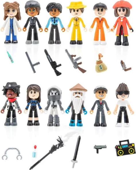 Roblox Figures Roblox Series 11 Mystery Figures 6 Pack Includes Exclusive Virtual Item Codes 6