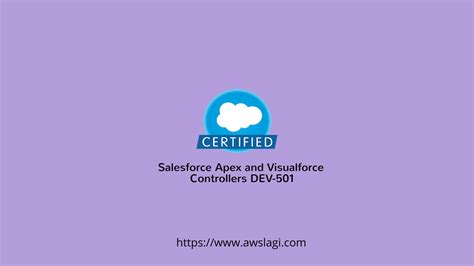 Salesforce Dev 501 Apex And Visualforce Controllers Actual Exam