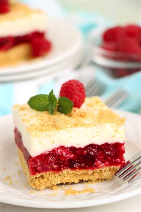 Raspberry Refrigerator Cake Bitz And Giggles