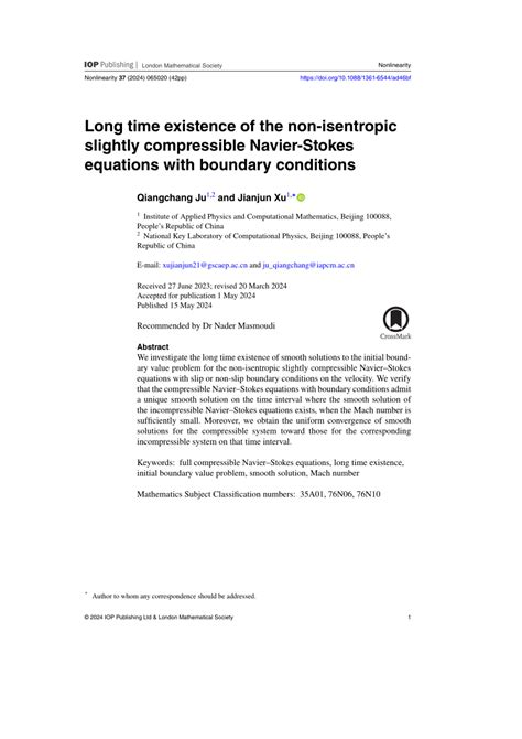 Long Time Existence Of The Non Isentropic Slightly Compressible Navier