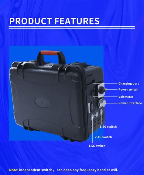 Handheld Anti Drone Jammer Hinaray