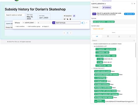 Date Range Filter On Datagrid Not Working Ask Us Anything Weweb