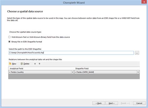 adding choropleth maps to the report telerik reporting