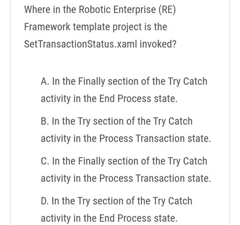 REFRAMEWORK QUIZZES Studio UiPath Community Forum