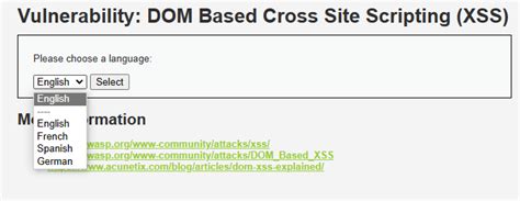 Dvwa Xss Dom Battor