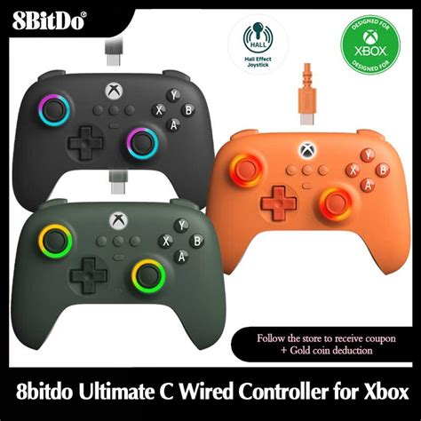 Jual 8bitdo Ultimate C Wired Controller Usb Gamepad With Hall Effect