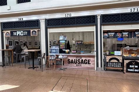 I tried Geordie Banger Co. in the Grainger Market and I loved its selection of meaty lunch options