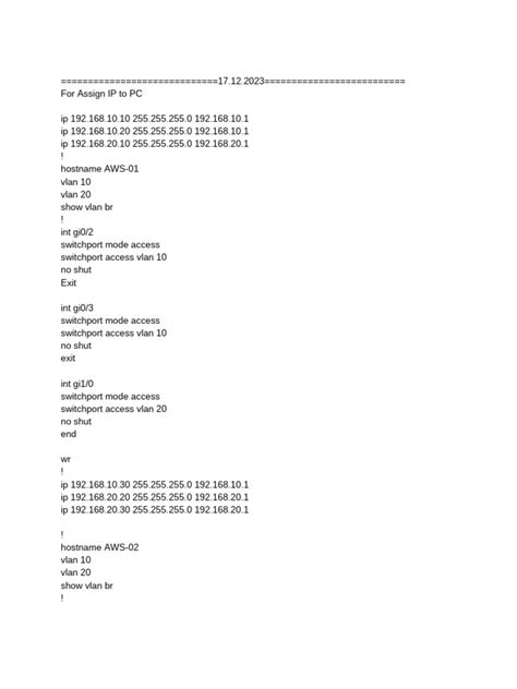 Configuration Code Pdf