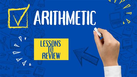 Arithmetic Review Ssc Math Department