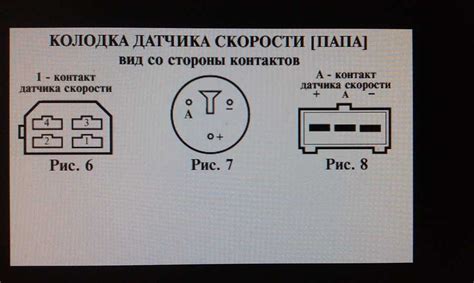Схема подключения датчика скорости нива шевроле - 85 фото